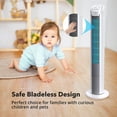 "TaoTronics 36"" Tower Fan, 3 Speeds, 90° Oscillation, Auto-off Timer ...