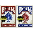 Bicycle Standard Index Playing Cards 1 Deck, Colors may Vary (Red or ...