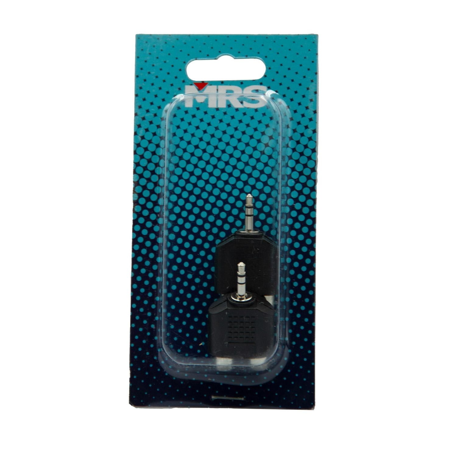 Adaptador 2 Jacks Hembra RCA a Plug 3.5mm Estéreo MRS AC110 MORRISON ...