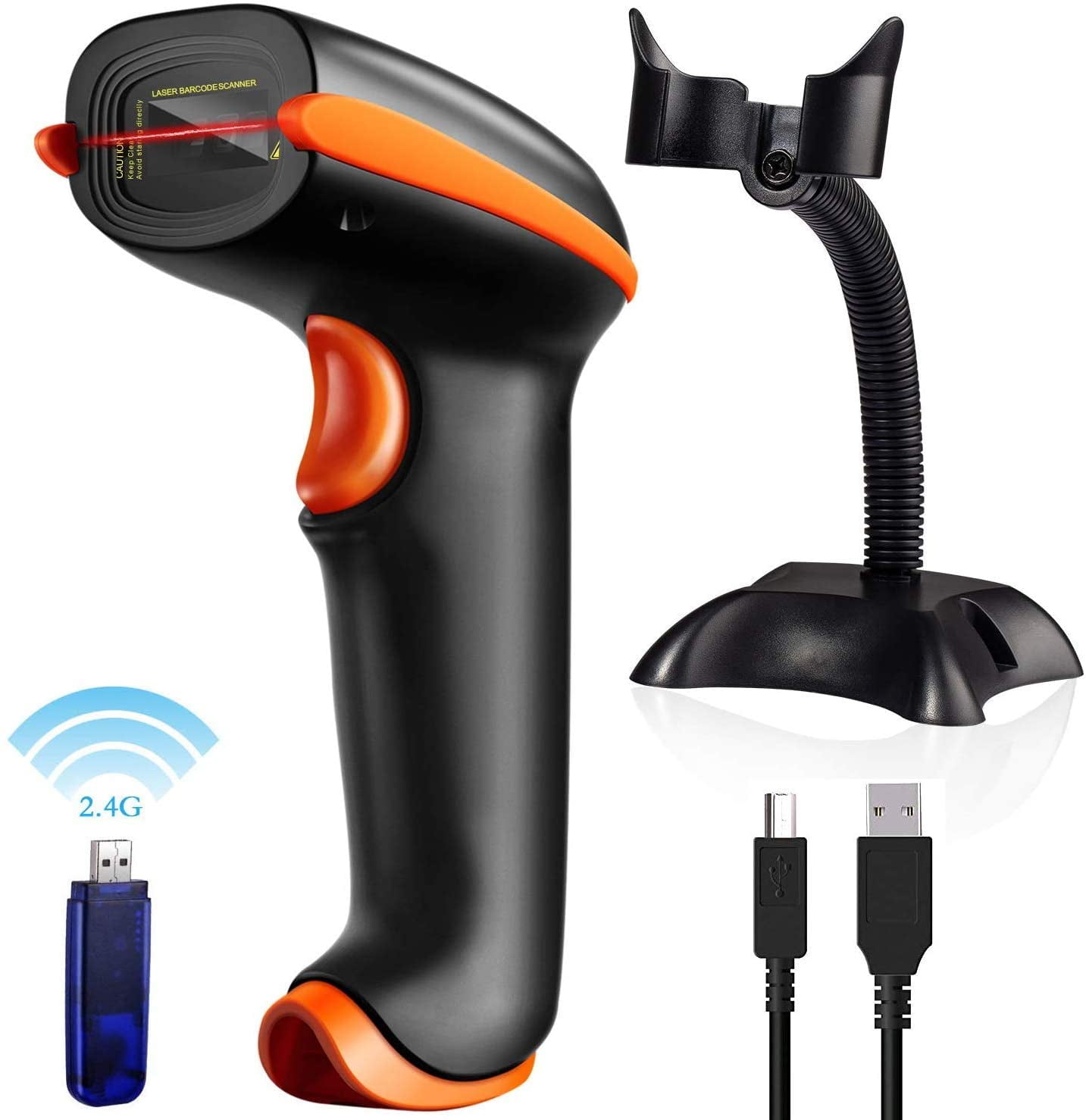 Tera Wireless Barcode Scanner 1D Wireless Receiver and USB Wired ... Tera Wireless Barcode Scanner 1D Wireless Receiver and USB Wired ...