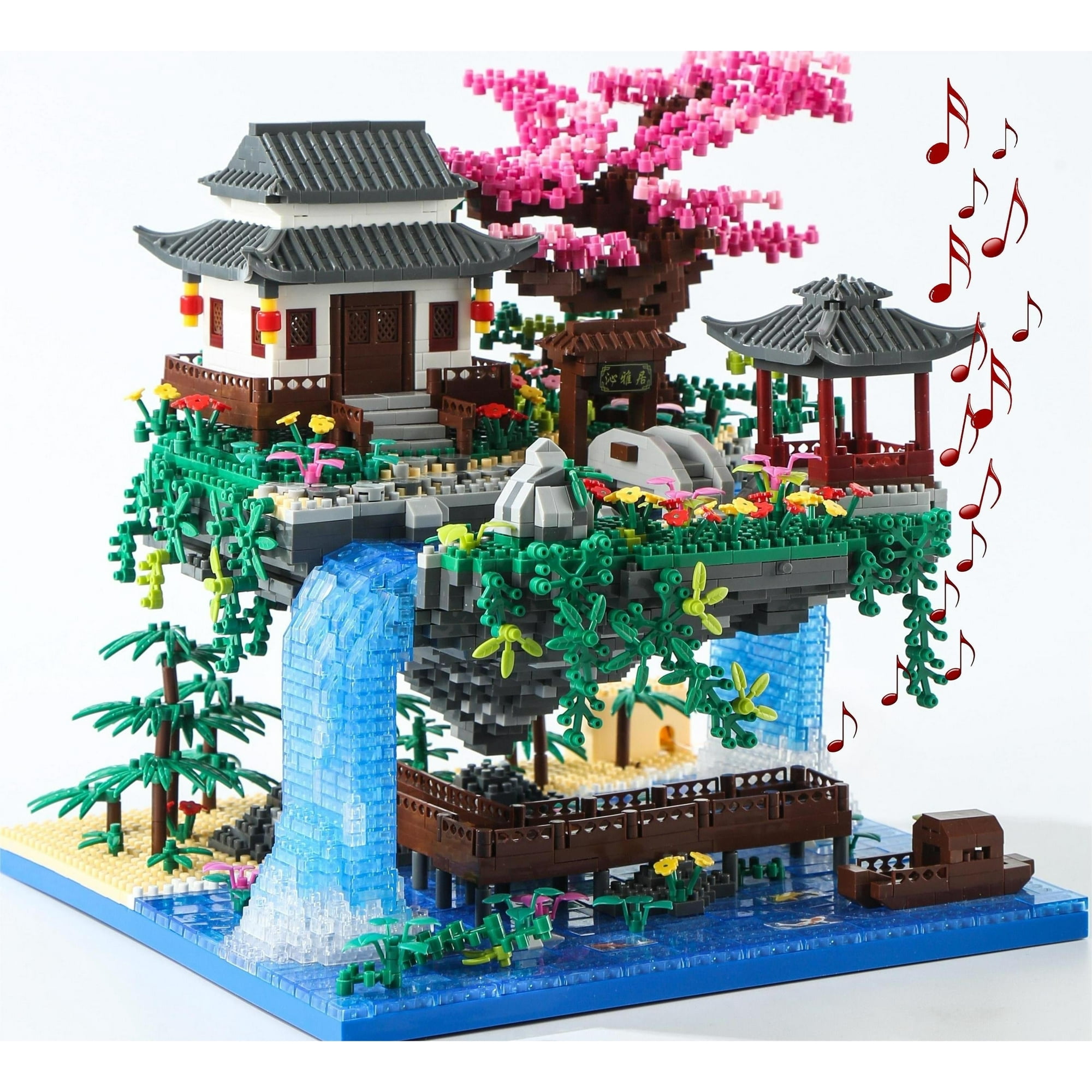 Click here for Grm Cherry Blossom Tree Building Set With Gift Box... prices