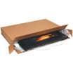 12" x 12" x 20" SSBM Kraft Corrugated Boxes ECT-32 - 25/Case - Walmart.com