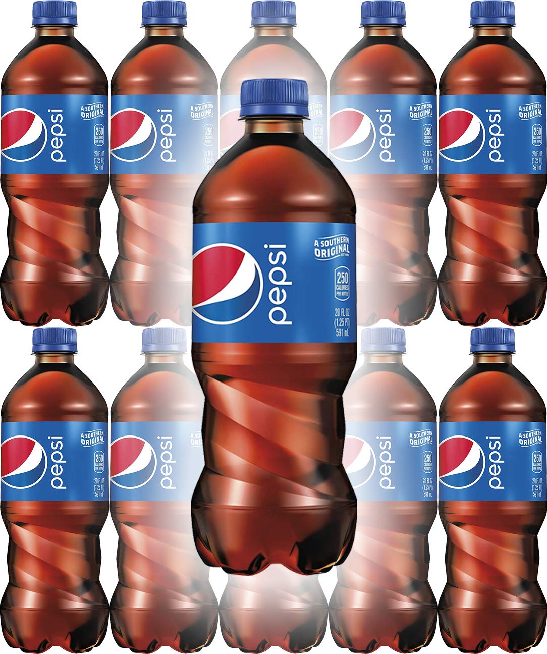 Pepsi 20 Oz Soda Bottles Pack Of 16 Total Of 320 FL OZ Walmart Pepsi 20 Oz Soda Bottles Pack Of 16 Total Of 320 FL OZ Walmart