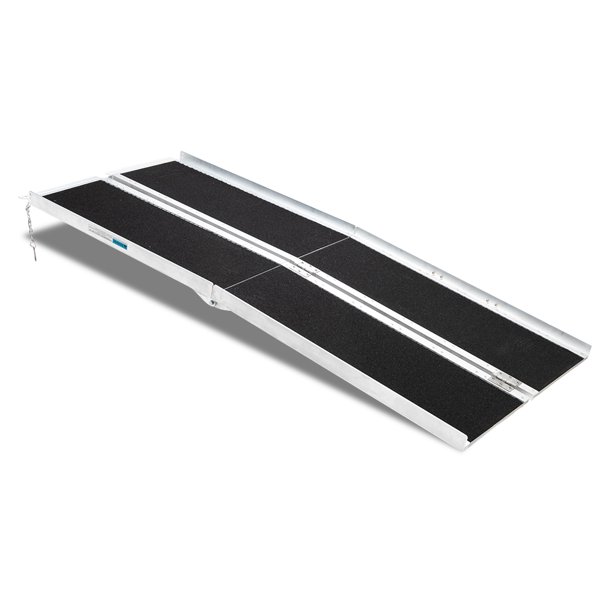 OMECAL 8' Wheelchair Ramp, 8ft Portable Aluminum Mobility Ramp ...