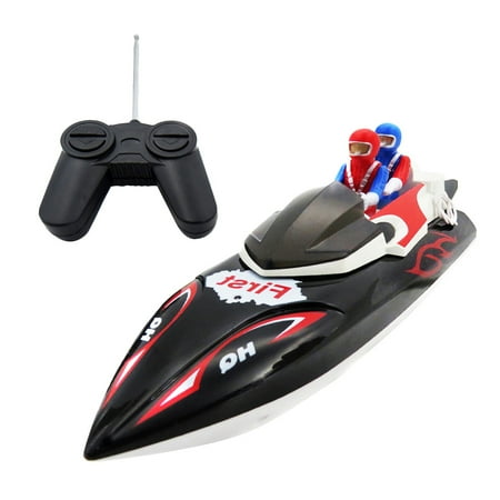 Mini RC Speedboat 4 Channel Electric Remote Control Boat Racing Boat ...