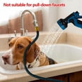 75 FT Sink Hose Attachment for Faucet with 10 Function Nozzle and 7 ...