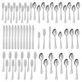 Kitchentrend Windsor Stainless Steel 60-Piece Flatware Set for 12 ...