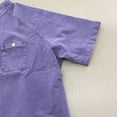 Button Down Denim Shirt For Men Crewneck Short Sleeve Tee Tops Summer ...