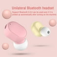 Jrocdr Mini One In Ear Macarone Noise Reduction Sports Wireless Headset ... Jrocdr Mini One In Ear Macarone Noise Reduction Sports Wireless Headset ...