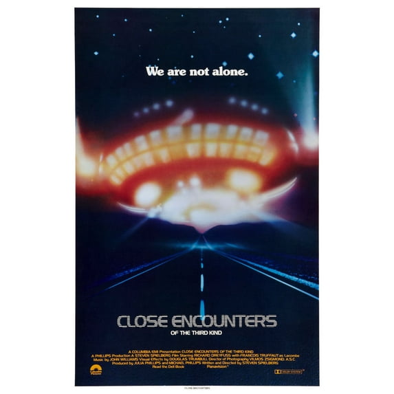 Close Encounters Movie Poster 24Inx36In Poster 24x36 Art Decor Art ...