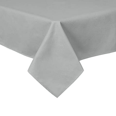 Deconovo Grey Tablecloths for Rectangular Tables, Linen Look ...