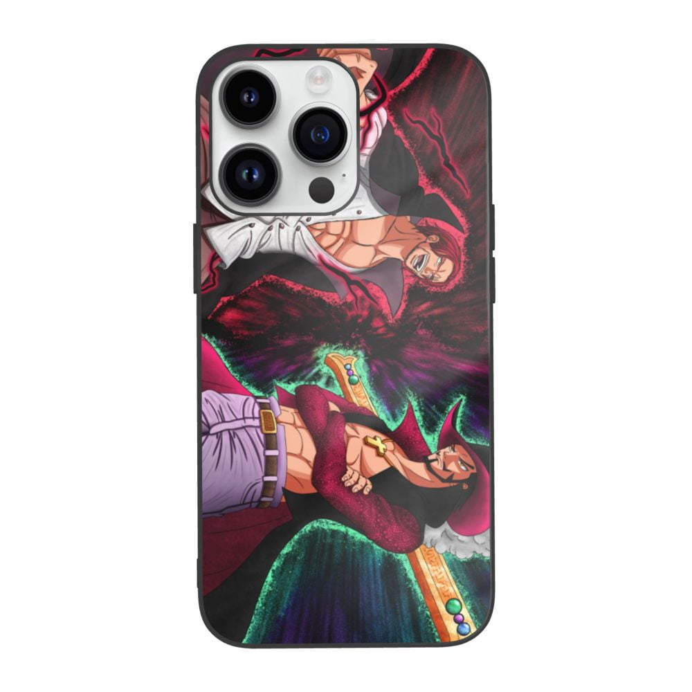 Mihawk And Shanks Phone Case for iPhone 14 Plus Pro Max / iPhone 13 ...