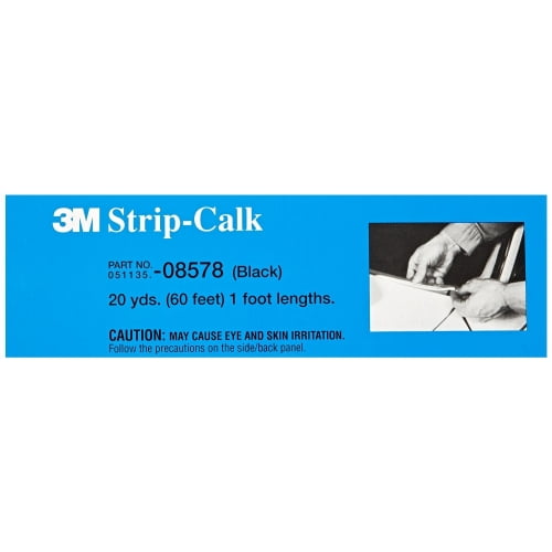 08578 3M 08578 Black 1 Foot Strip Calk - Walmart.com