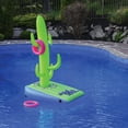 Prextex Floating Cornhole Bean Bag and Combo Floating Ring Toss for ...