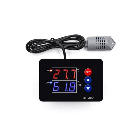 Thermostat Craftsmanship Dual Display AC110-220V 40W Humidity Regulator ...