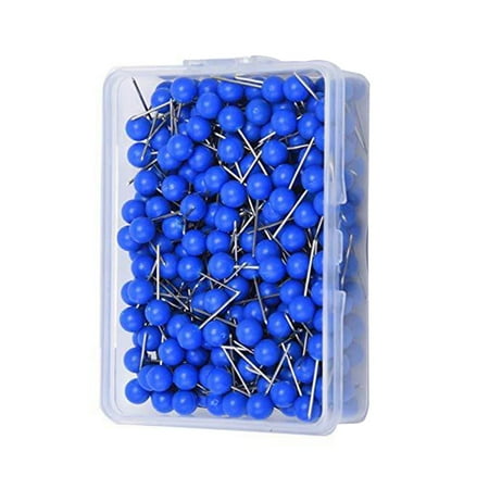 300pcs Map Pin Office Ball Head map push pin stainless Stainless Steel ...
