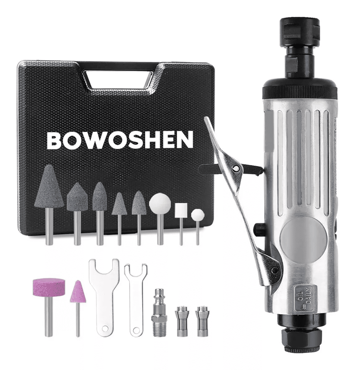 Amoladora Neumática Juego De Mototool Mini Taladro Esmeril Con ...