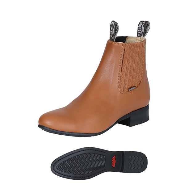 Men's Boots Ankle Establo genuine Leather. Botin de Trabajo Establo ...