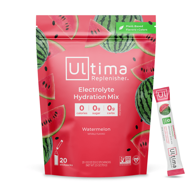Ultima Replenisher Hydration Electrolyte Packets- Keto & Sugar Free ...