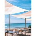Abstract Mountain Sun Shade Sail 8'X10' Red Mountains Tree Forest ...