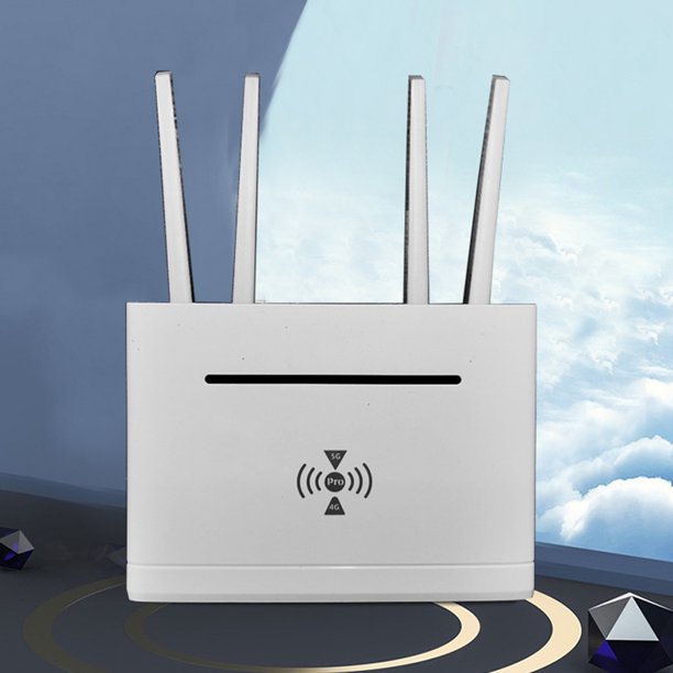 4G LTE WIFI Router 300Mbps 4G SIM Card Router 4 External Antenna Wireless Home Router WAN LAN ...