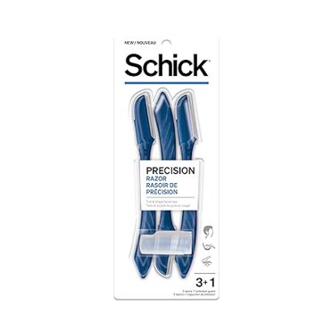 Schick Hydro Precision Grooming Mens Razor, 3 CT, Expertly Edge Mens ...