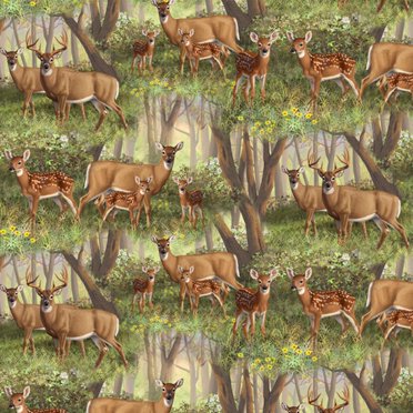 Realtree Deer Print Sewing Material Fabric, per Yard - Walmart.com
