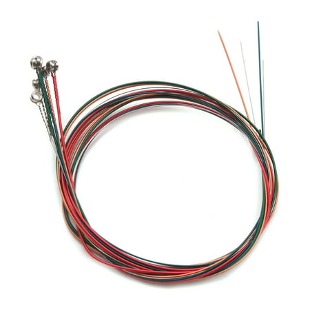 Acoustic Folk Guitar String Set Strings Stainless Steel Wire Core ...