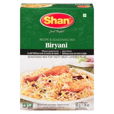 Shan Sindhi Biryani Mix, 60 g - Walmart.ca