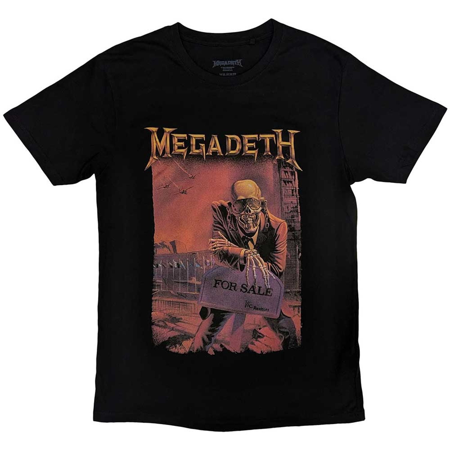 Click here for Megadeth Adult Peace Sells Album Cover T-Shirt Xl prices