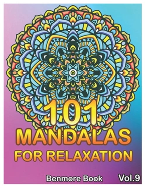 Pre-Owned 101 Mandalas for Relaxation: 101 Mandalas For Relaxation: Big ...