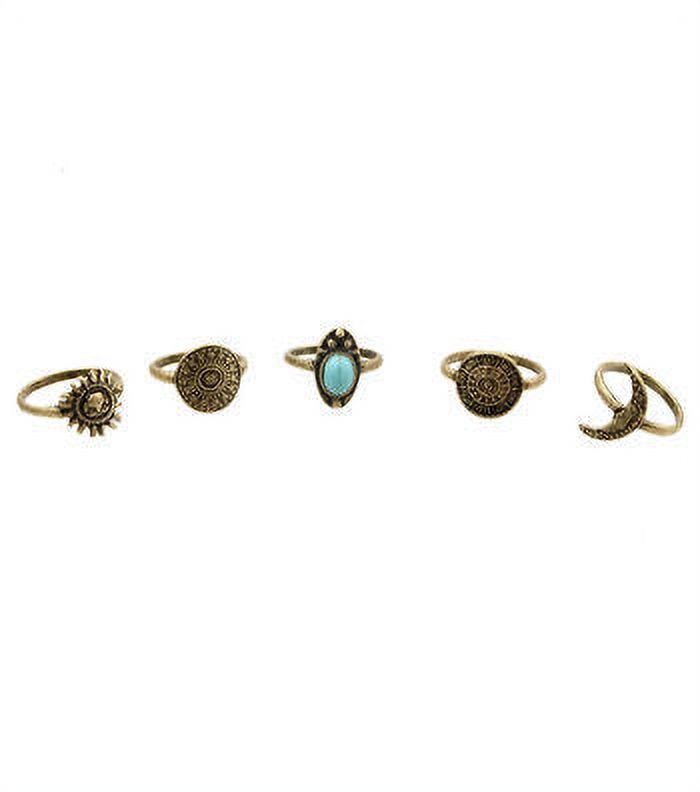 iLLASPARKZ Bohemian Ring Set - Walmart.com