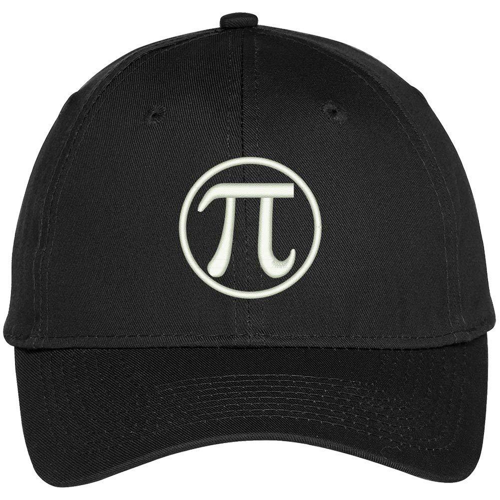 Trendy Apparel Shop PI Day Symbol With Circle Outline Embroidered ...