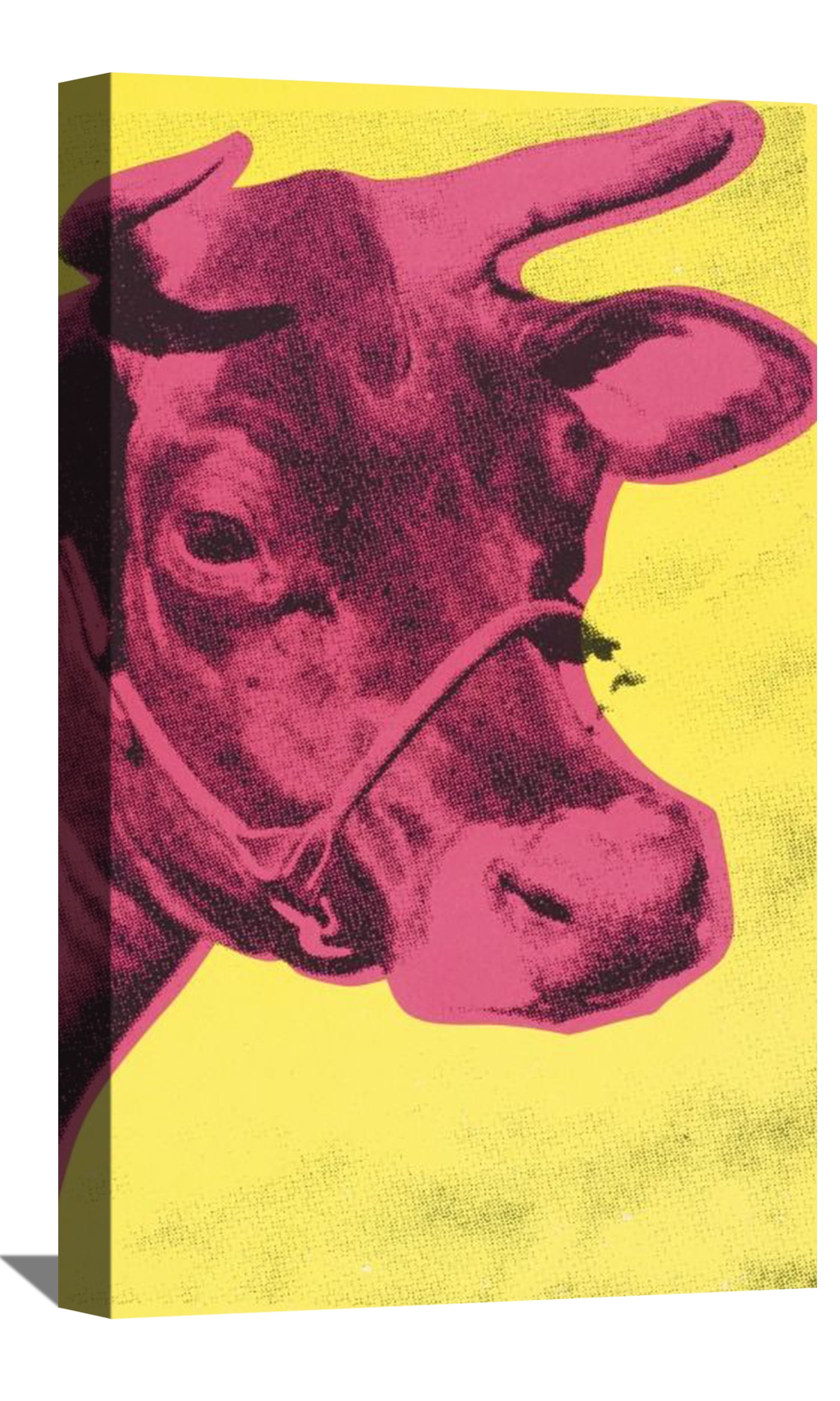 Any Warhol Pop Art Cow Painting Wall Art Framed Canvas Art For Bedroom ...