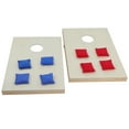 ZenStyle 100% Solid Wood Beanbag Toss Game Set - Walmart.com