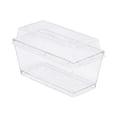 Sweet Vision 5 oz Rectangle Clear Plastic Cake / Dessert Container ...