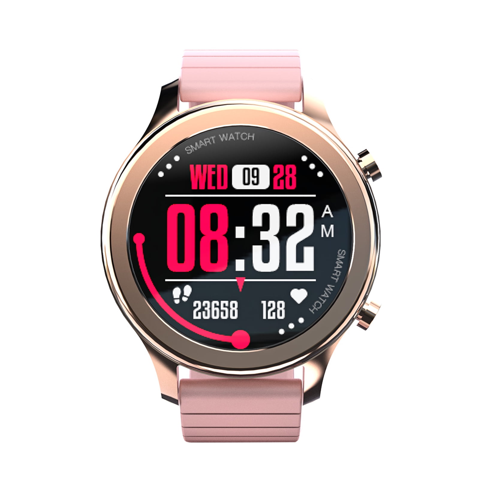 Reloj inteligente de 1,28 pulgadas Reloj para teléfono Asistente de voz ...