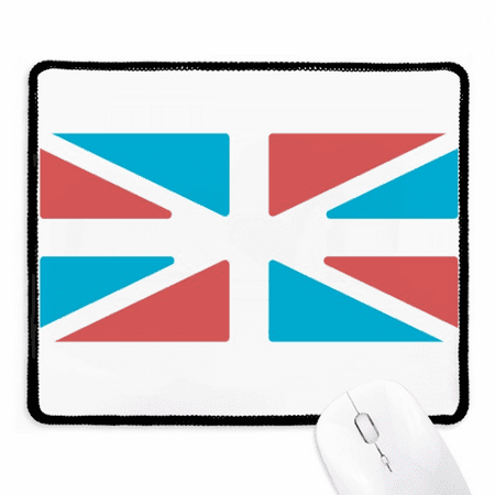 United Kingdom Flag Retro Style Mousepad Stitched Edge Mat Rubber Gang ...