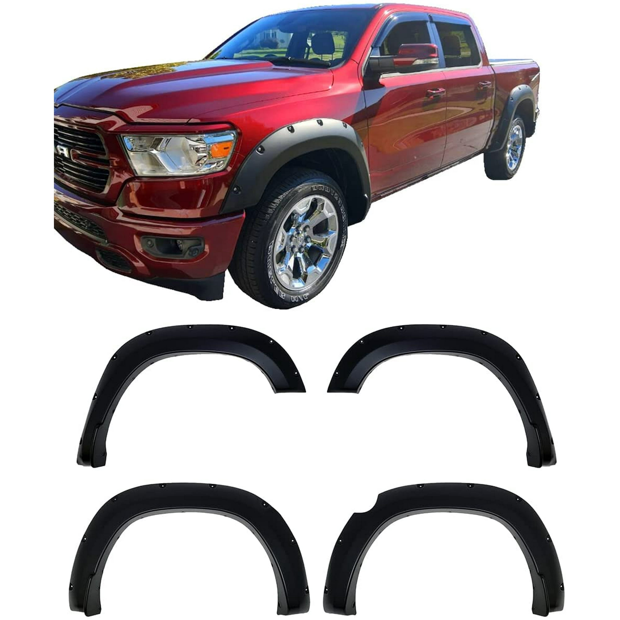 Click here for Galaxy Auto Fender Flares For 2019-22 Dodge Ram 15... prices