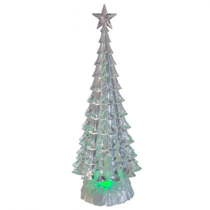 Kurt Adler 12.5-Inch Battery-Operated Color-Changing LED Tree ...