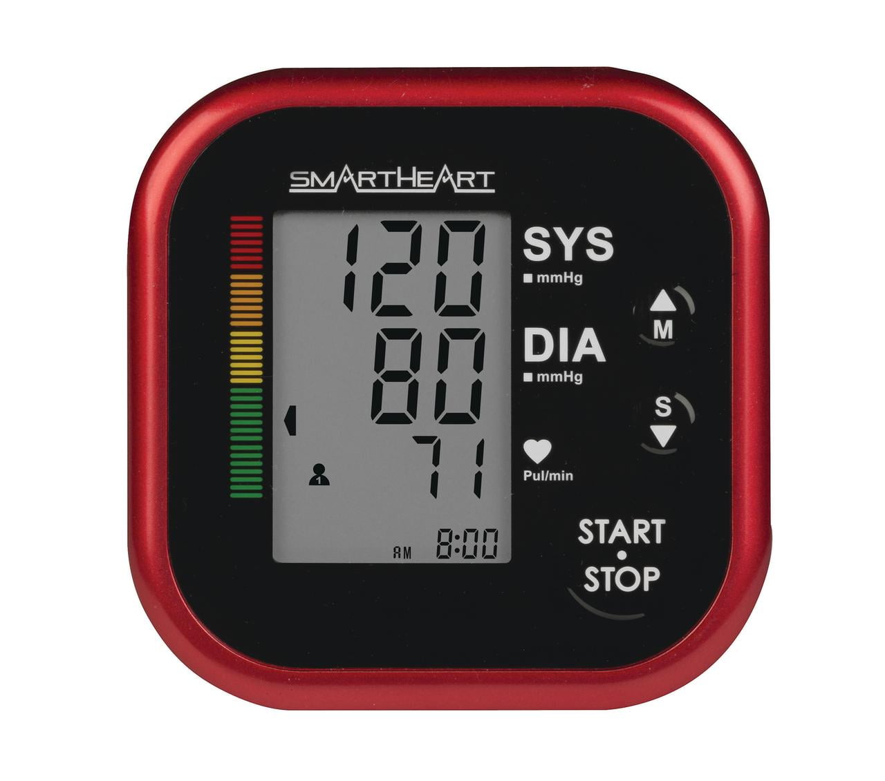 SmartHeart Blood Pressure Monitor | Adult Upper Arm Cuff | Advanced ...