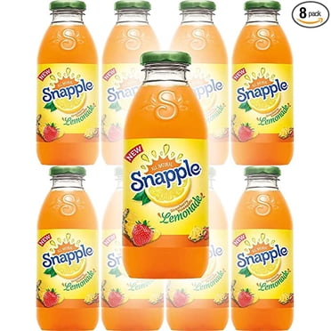 Snapple 16 Oz Lemonade Variety Pack 16, 5 Watermelon Lemonade, 6 Black ...