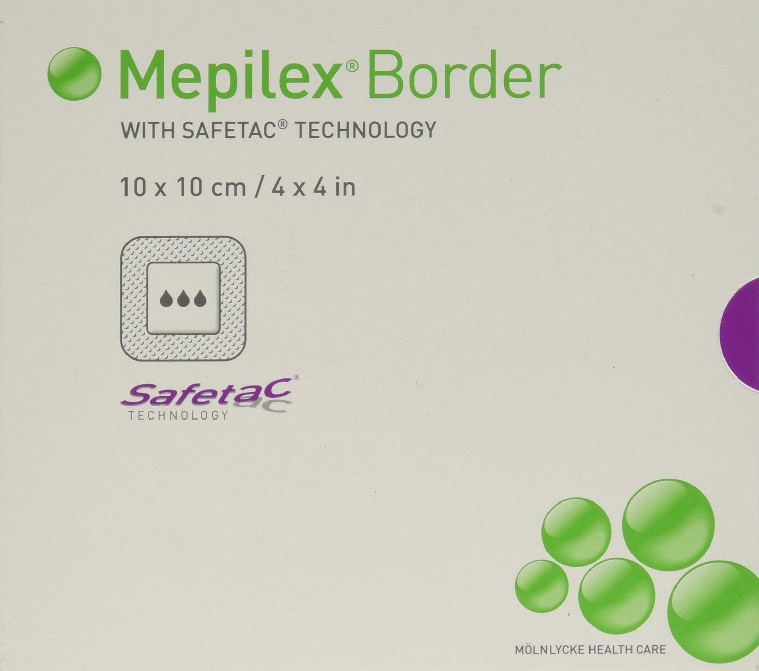 Mepilex Border First Aid Gauze Pad, 4 x 4", 5 Count - Walmart.com
