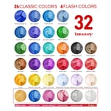 Mica Powder for Epoxy Resin - 32 Vibrant Colors Art Set (0.35oz/10g ...