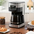 Drip Coffee Maker, Programmable 10-Cup with Touch-Screen, Pause & Serve ...