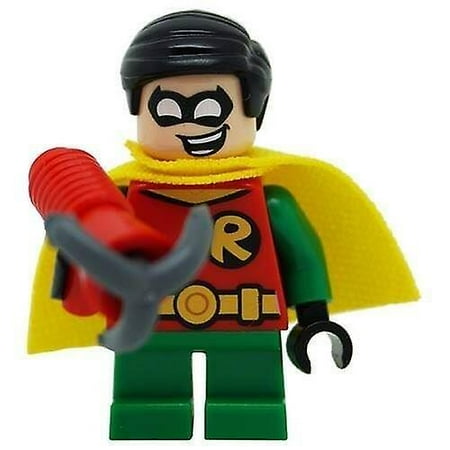 LEGO DC Classic Robin *SHORT LEGS* Minifigure from 76062 Mighty Micros ...