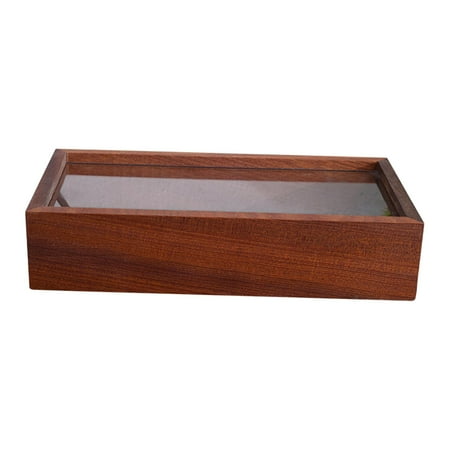 Shadow Box Bar Table Portable Wall Decor Restaurant Wooden Dry Flowers ...