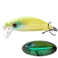 Sinking Minnow Hard Bait 4CM/3.5G 3D Eyes Sea Bass Lure Mandarin Fish ...