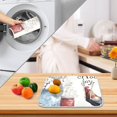 Dish Drying Mat for Kitchen Counter 16x18 Rooster Vase Absorbent Coffee ...