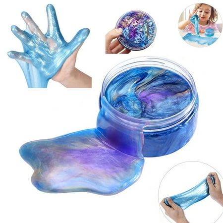 Amazing Starry Sky Slime Putty Colorful Scented Stress Relief Kids Clay ...